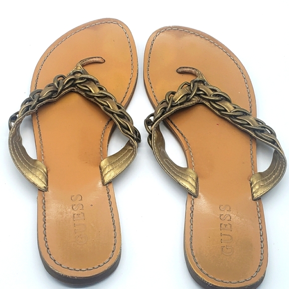 G by Guess | Shoes | Guess Wg Legeno Chin Flipflop Sz 8m | Poshmark